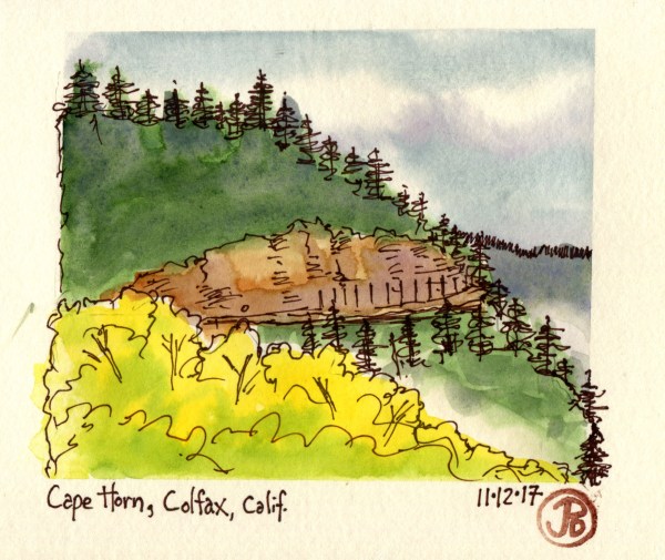 Bloomer Cut and Cape Horn – Corvid Sketcher
