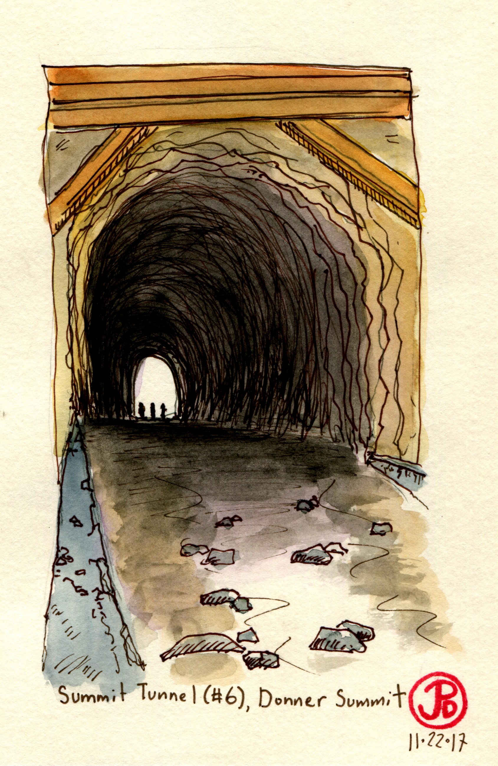 Summit Tunnel 6 Corvid Sketcher 7158
