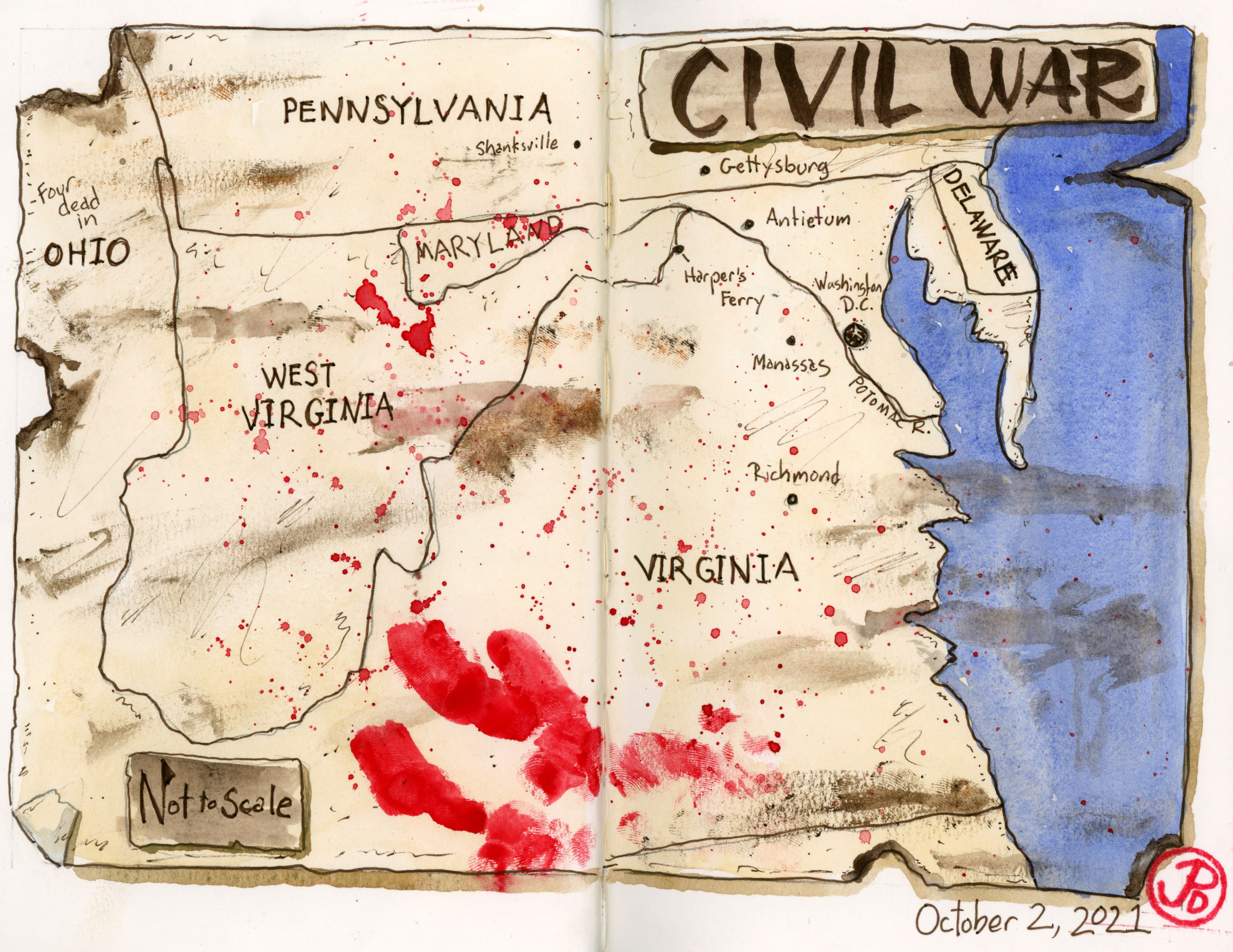 Journals of the Civil War – Corvid Sketcher