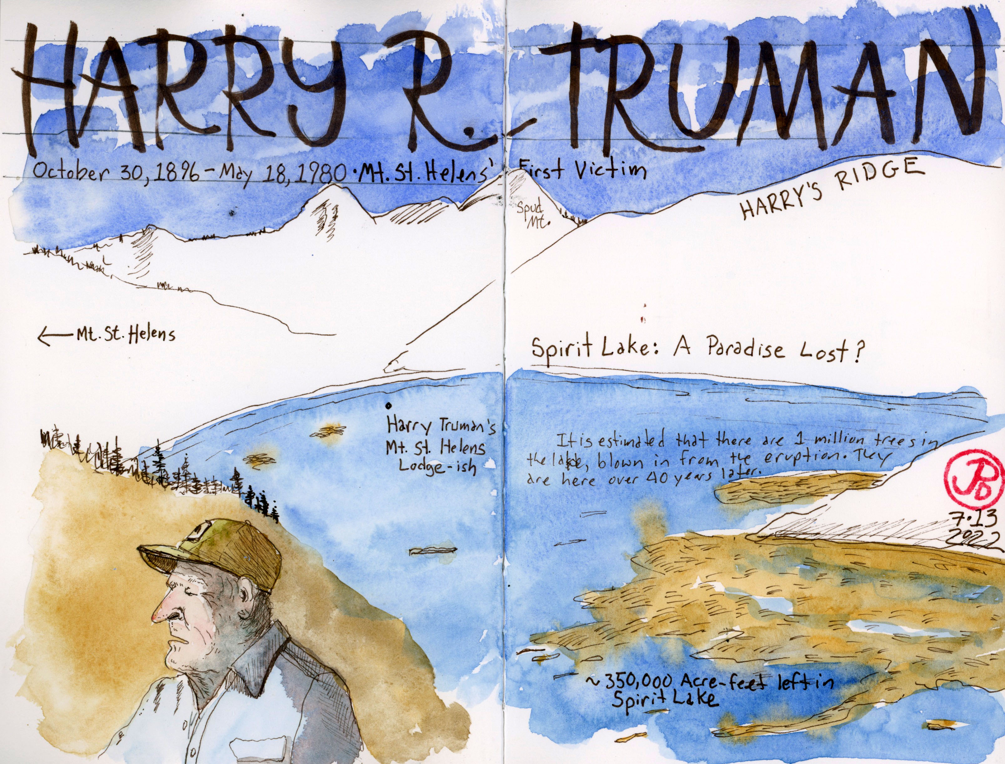 Harry R. Truman – Corvid Sketcher
