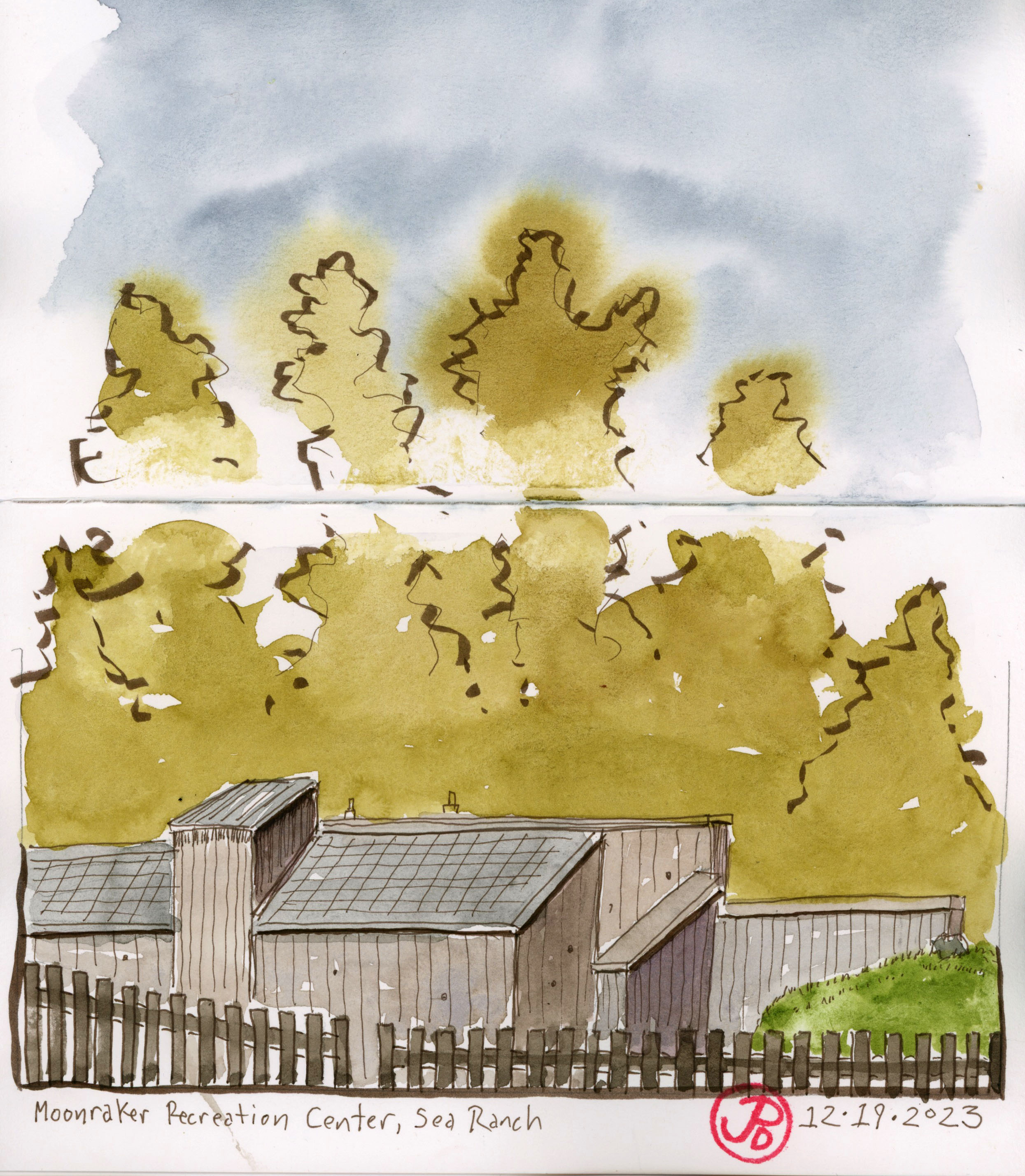 Recreating at The Sea Ranch – Corvid Sketcher