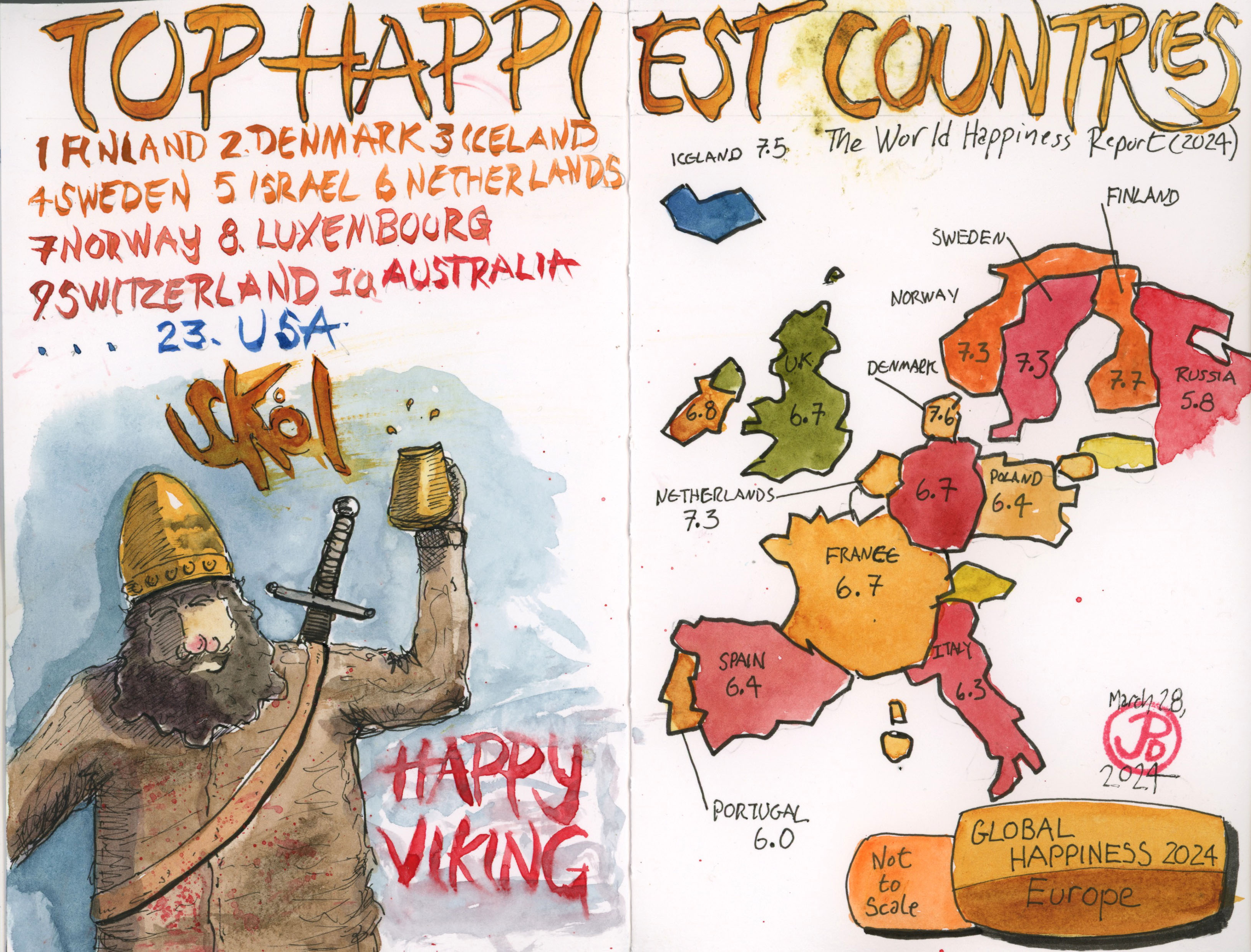 Happy Vikings – Corvid Sketcher