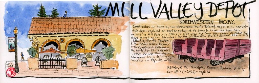Mill Valley Depot – Corvid Sketcher