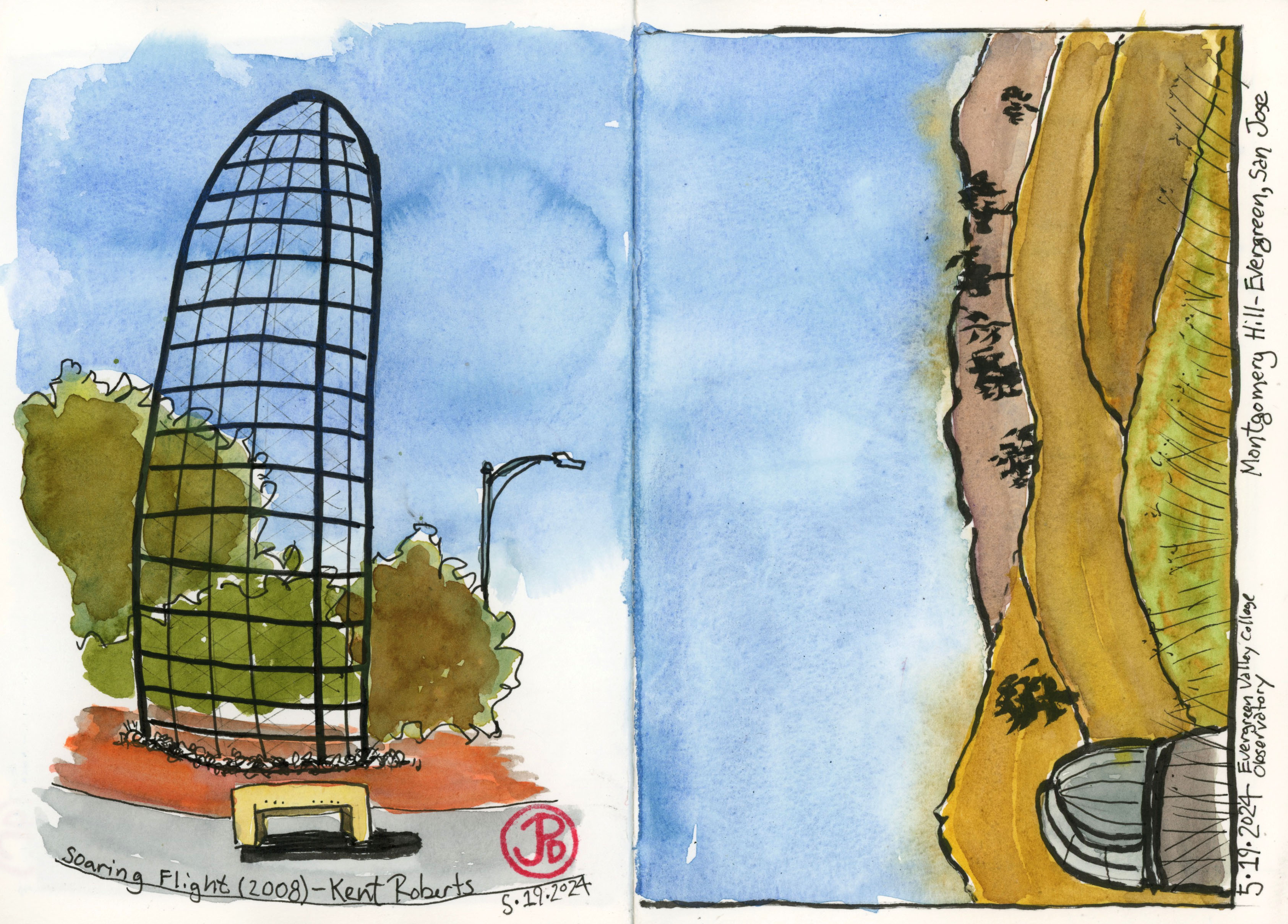 Professor John Montgomery and Evergreen – Corvid Sketcher