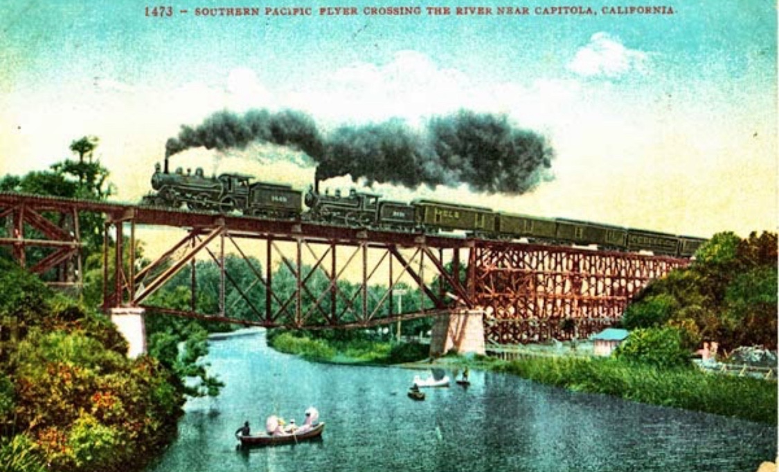 Capitola Trestle and Soquel Creek Bridge – Corvid Sketcher