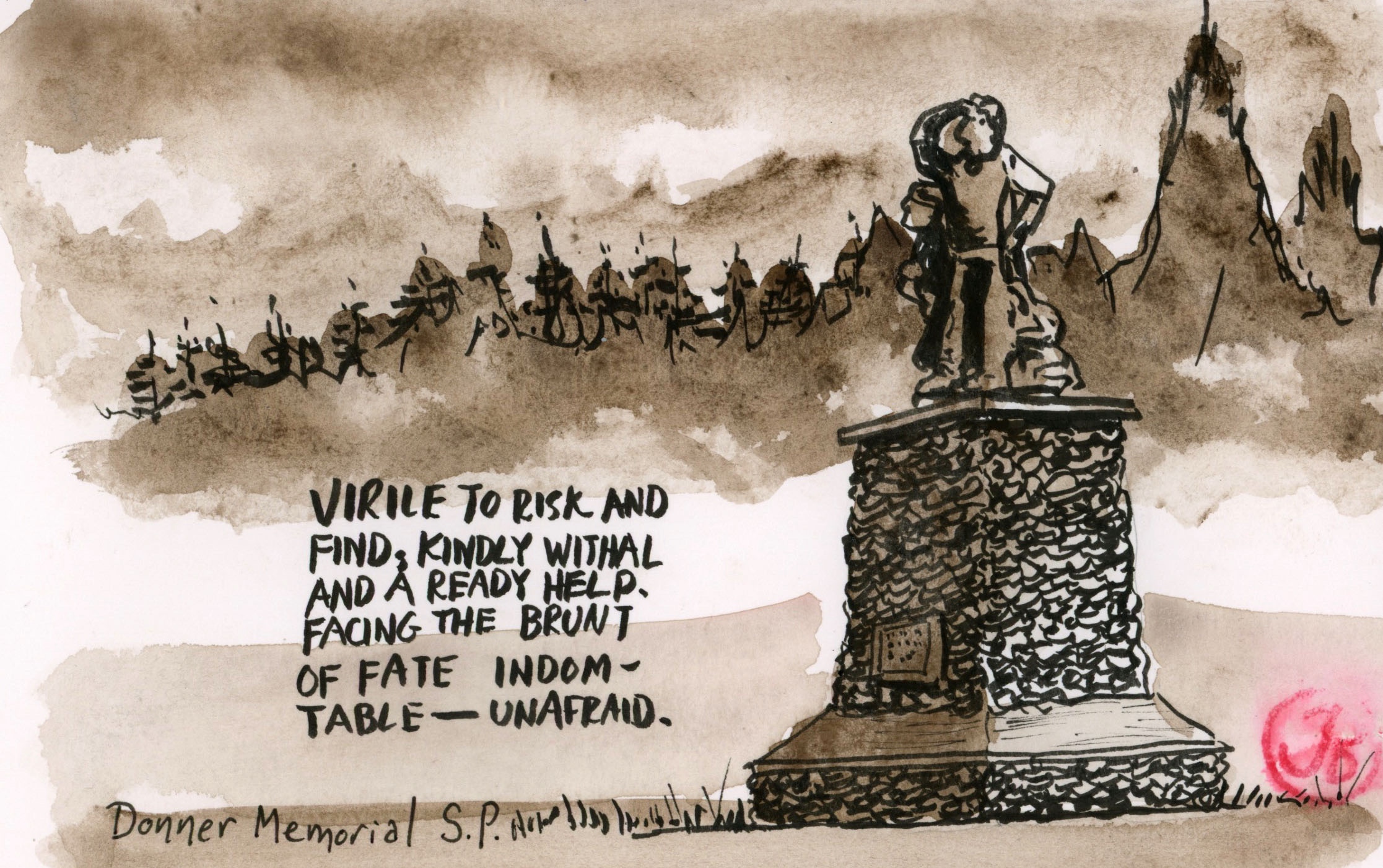 The Donner Party in Springfield – Corvid Sketcher