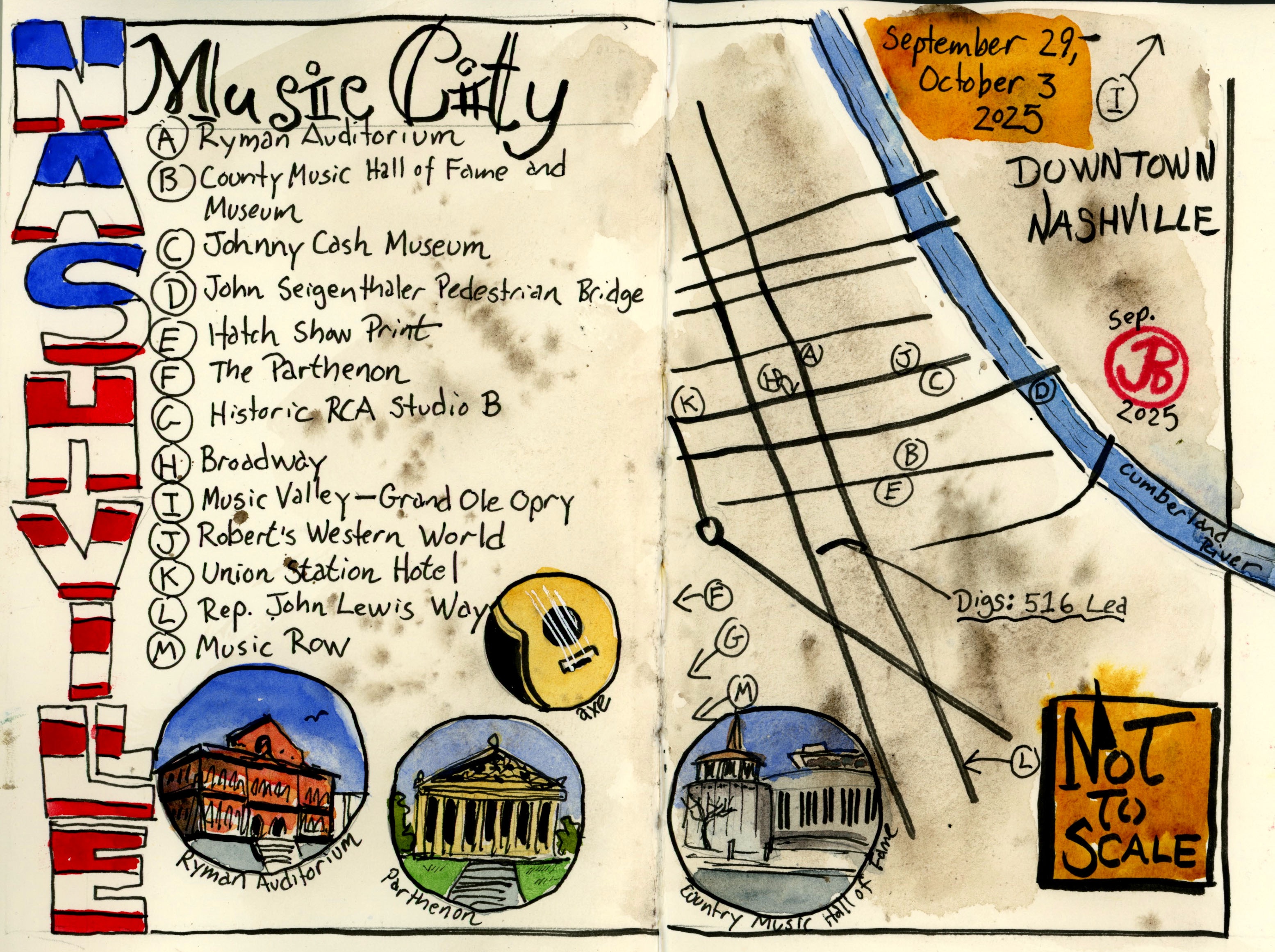 Mapping Music City – Corvid Sketcher