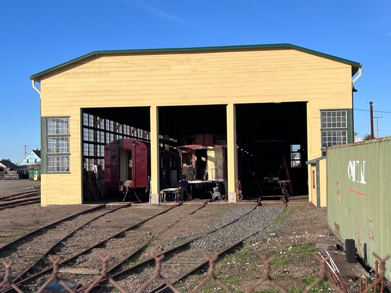 The Skunk Train: Steam Deferred – Corvid Sketcher